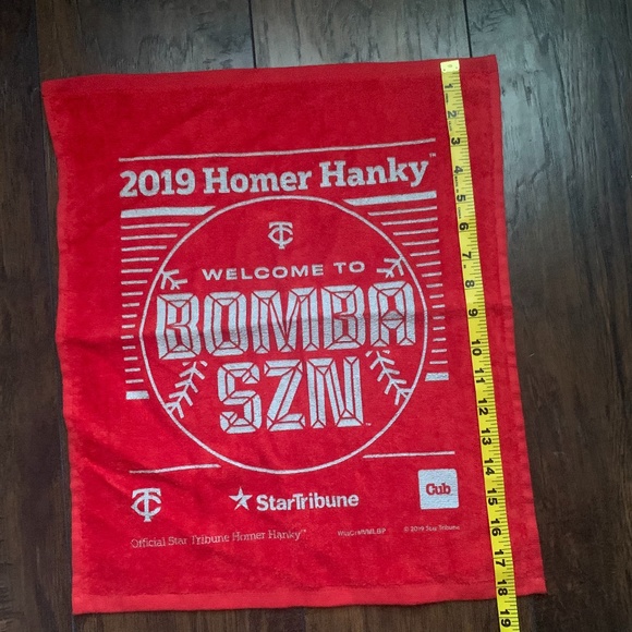 Wincraft | Accessories | Mn Twins 29 Homer Hanky Baseball Home Opener ...